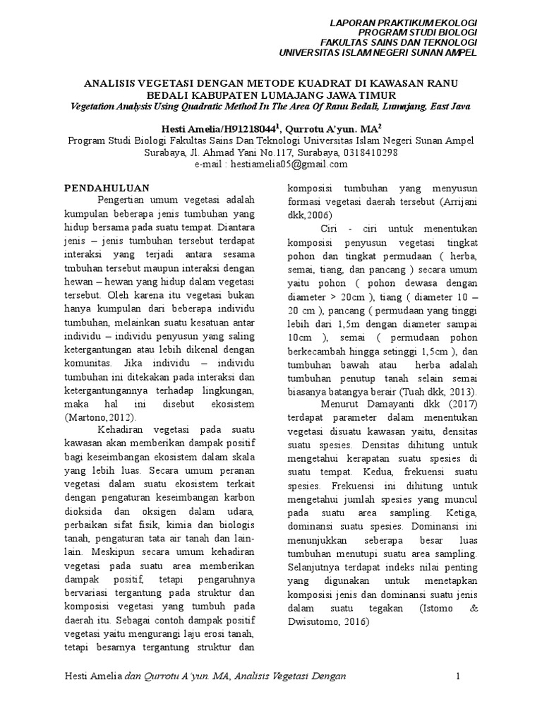 Anveg Ranu Bedali | PDF | Sains & Matematika