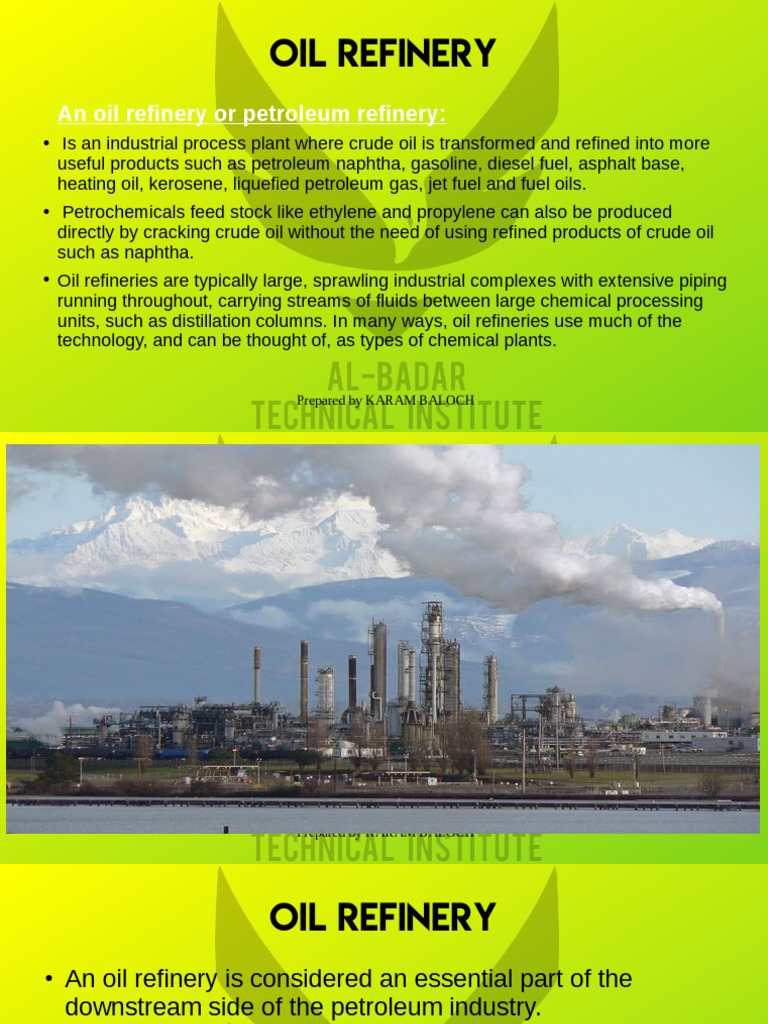 Oil Refinary | PDF | Oil Refinery | Petroleum