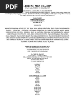 Mga Mainam Na Orasyon | PDF