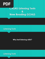 WIOA ABE ESL EFLs CASAS Score Ranges | PDF | English As A Second Or ...