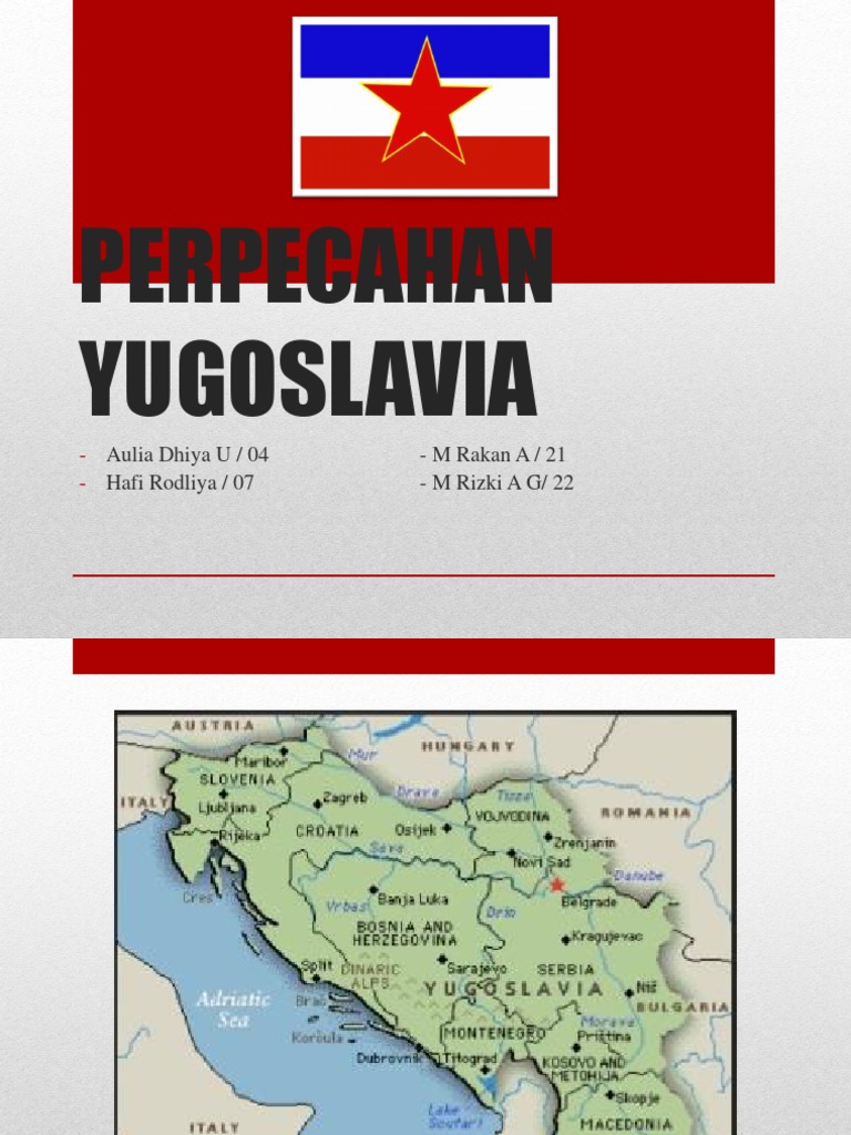 Perpecahan Yugoslavia Kel. 4 | PDF