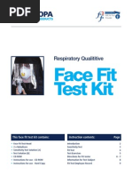 3M Fit Test Guide | PDF | Safety | Occupational Safety And Health