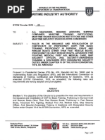MARINA CoC and CoP Requirements Update | PDF | Shipping