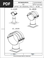 Axial Stop Without Rest For Horizontal Pipes 2" - 80" NPS: Pipe ...