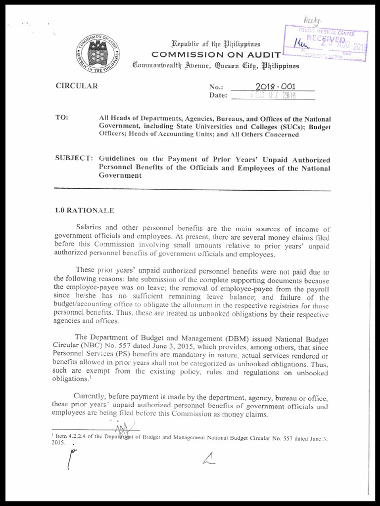 Coa Guidelines | PDF