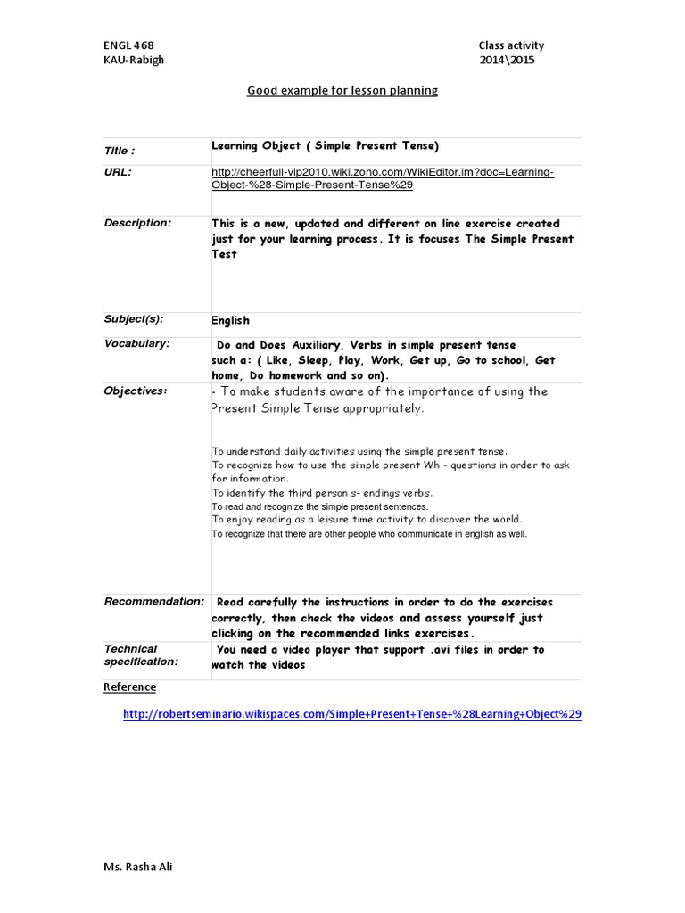 Effective Lesson Planning Strategies | PDF | English Language | Learning
