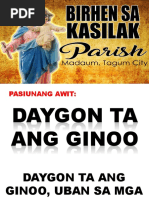 Welcome Address Tagalog | PDF