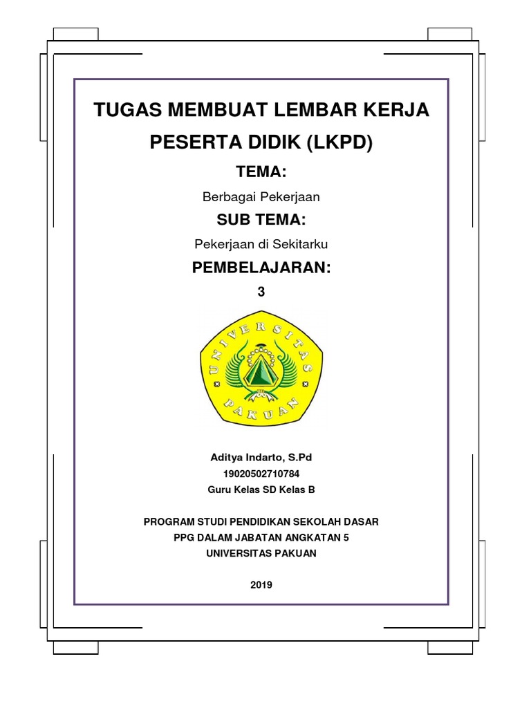 LKPD Contoh | PDF