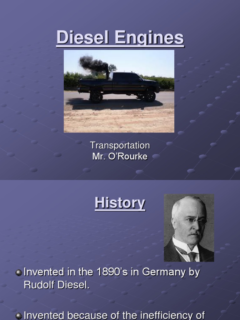 Diesel Engines: Efficiency and Advantages | PDF | Internal Combustion ...