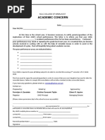 Parents Consent - Remedial Classes | PDF