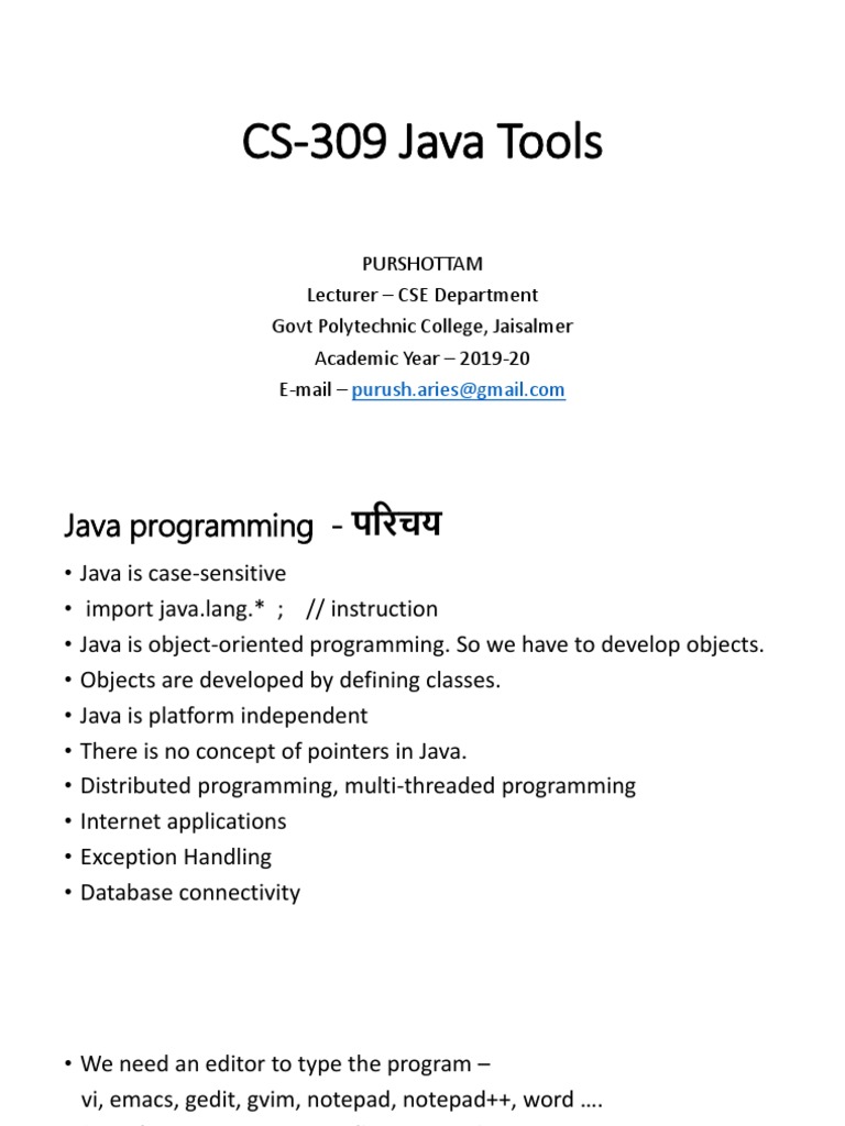 Java Tools and Applets Guide | PDF | Java (Programming Language ...