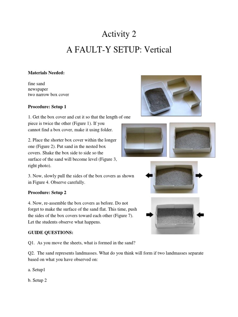 Activity Additional Faulty Setup | PDF