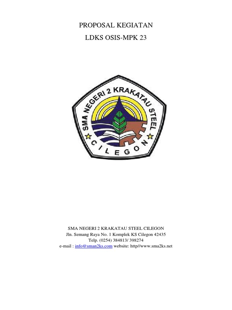 Proposal Kegiatan Ldks Osis-Mpk 22 | PDF