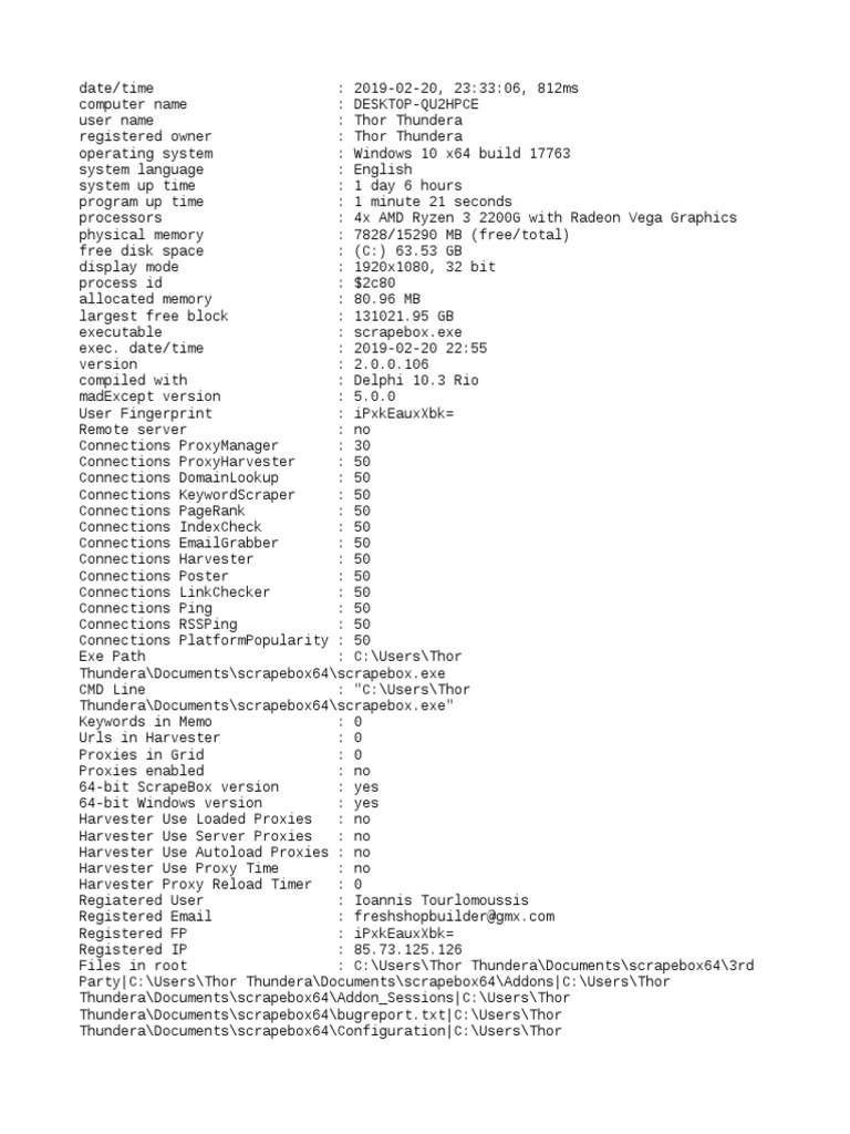 Bug Report Pdf System Software Computing
