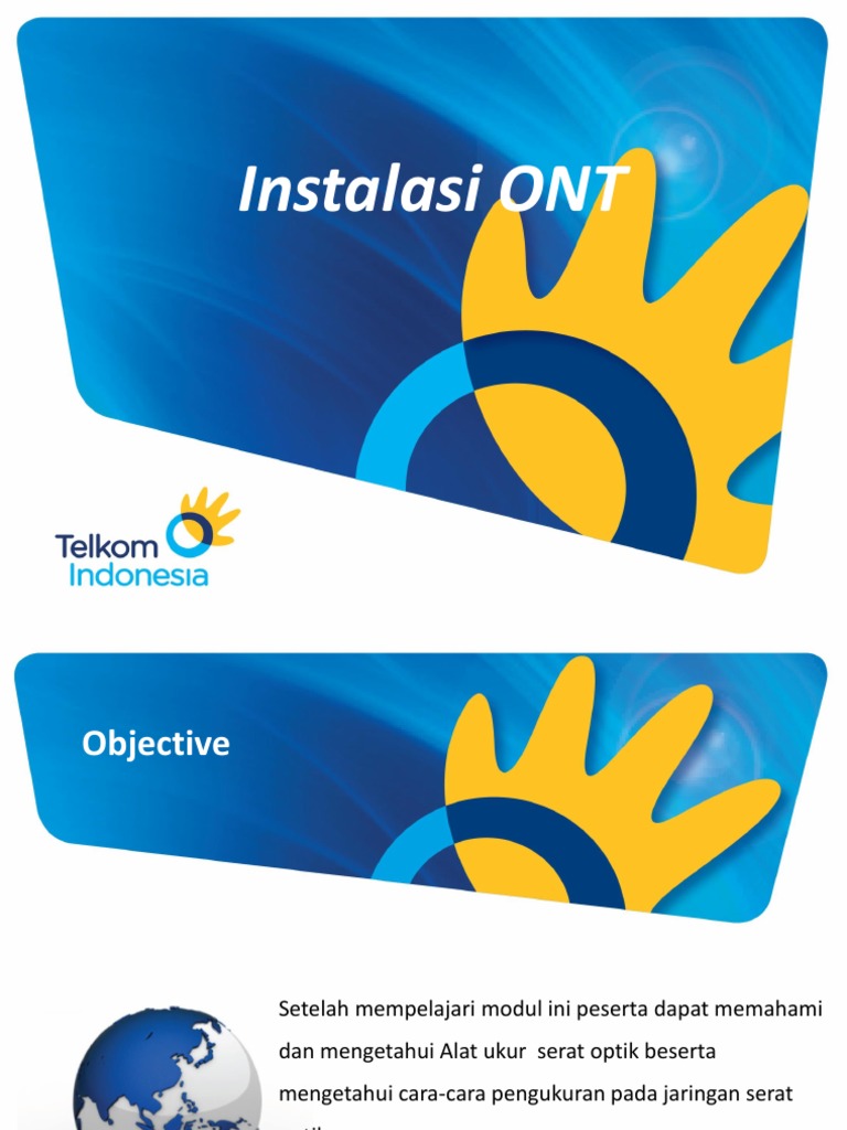 Instalasi ONT | PDF