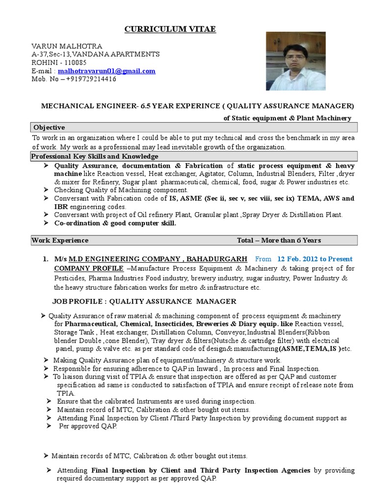 Varun CV | PDF | Machines | Calibration