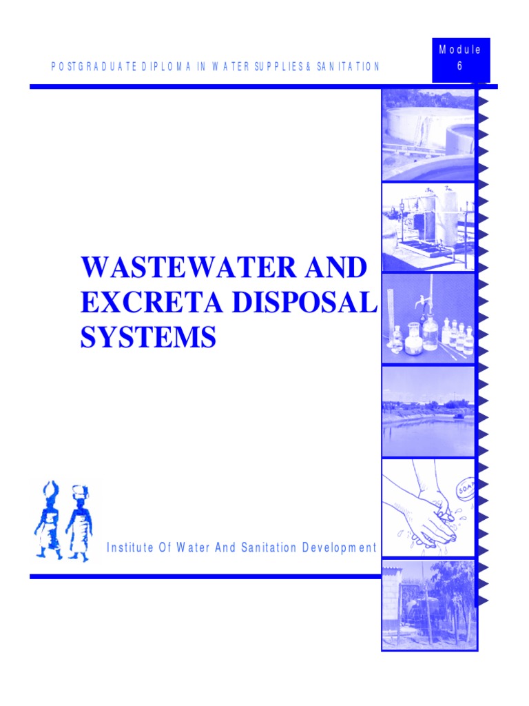 Wastewater and Excreta Disposal | PDF | Sewage Treatment | Wastewater