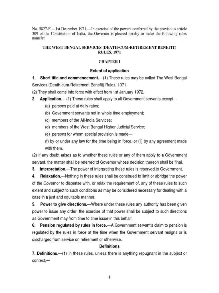 DCRB Rules | PDF | Pension | Retirement