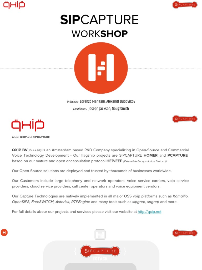 W03 Lorenzo - Mangani Analyzing SIP Traffic With Sipcapture | PDF | Session Initiation Protocol ...