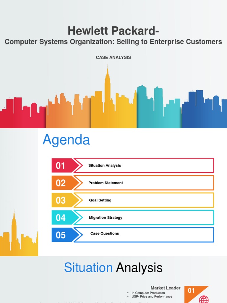 HP Case Study | PDF | Hewlett Packard | Sales