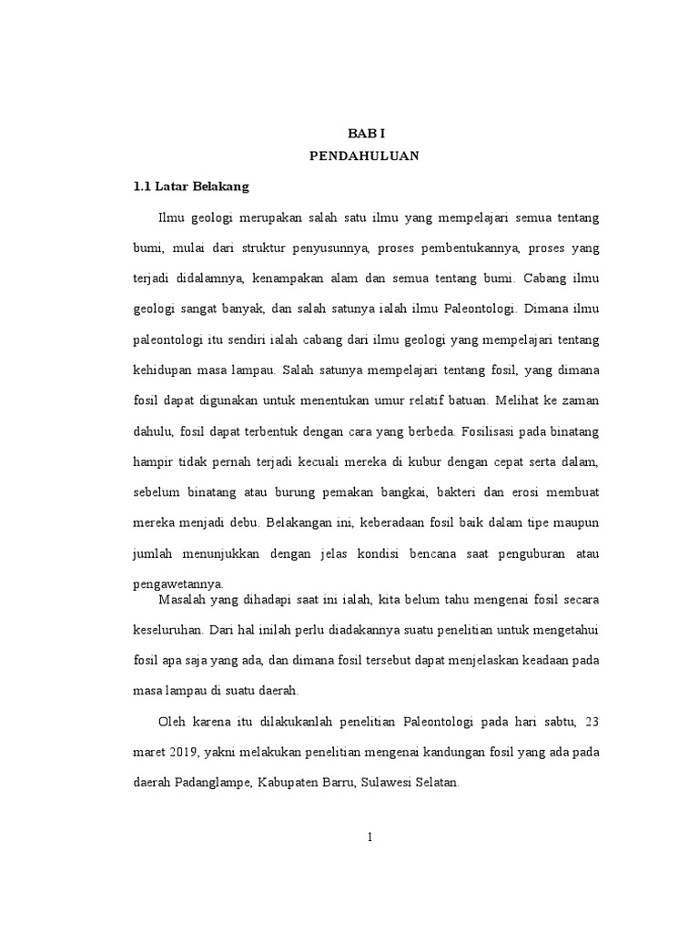 LAPORAN FIELDTRIP Ardi | PDF