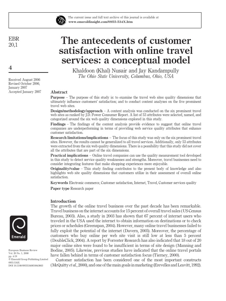 Conceptual Model | PDF | Customer Satisfaction | E Commerce