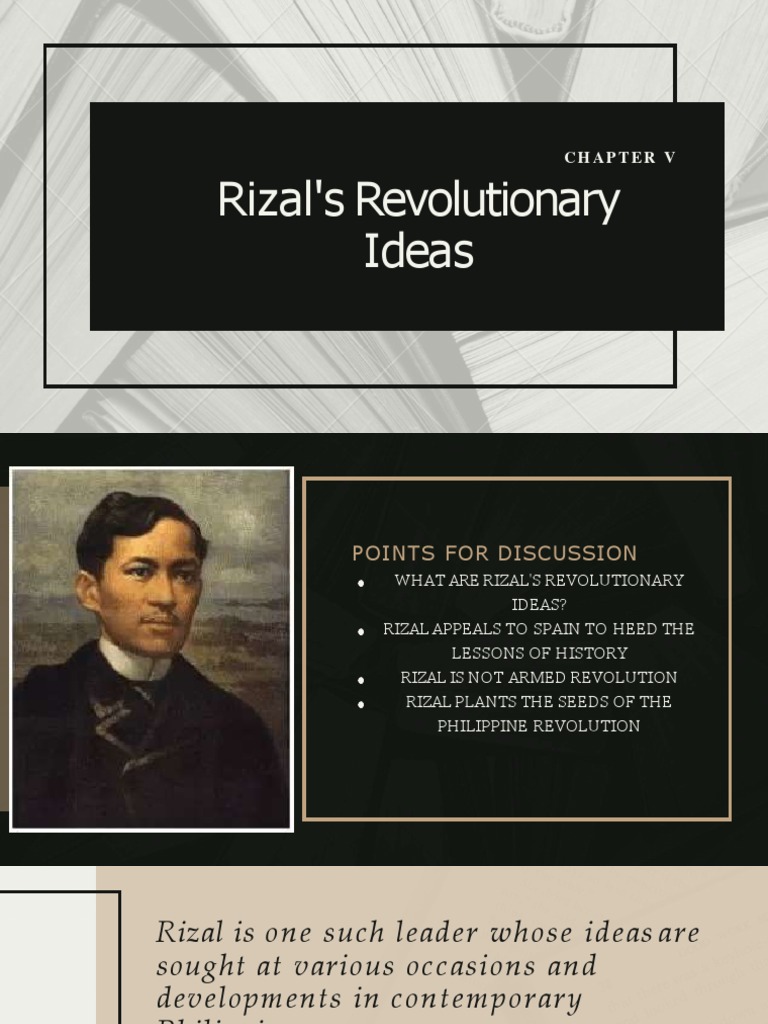 Rizal's Revolutionary Ideas | PDF | Politics | Social Science
