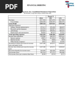 6 Club Financial Statement Sample | PDF | Balance Sheet | Financial ...