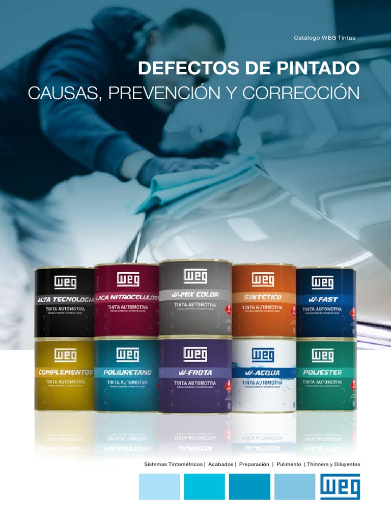 Defectos en Pintura y Soluciones | PDF | Pintar | Catálisis