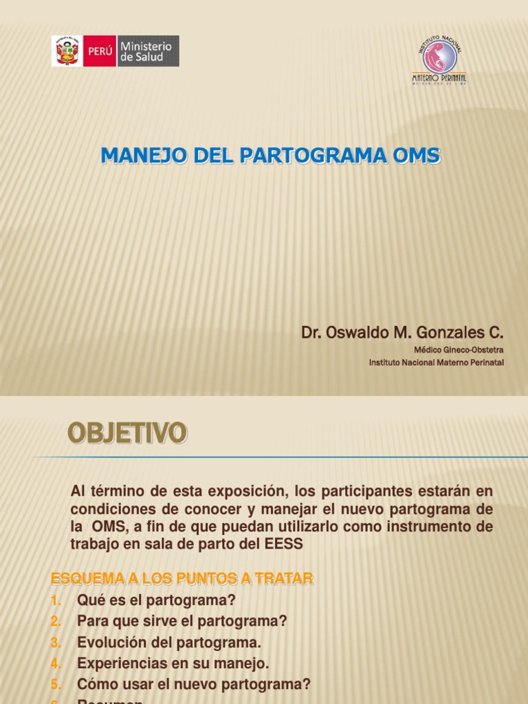 2 Partograma Oms | PDF | Parto | Salud maternal