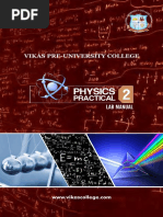 How To Write Physics Practical FIle | PDF | Experiment | Optics