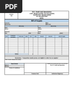 Purchase Indent Form | PDF