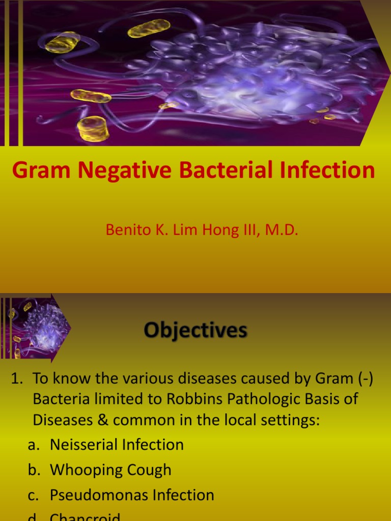 2 Gram Negative Bacterial Infection | PDF | Infection | Microbiology