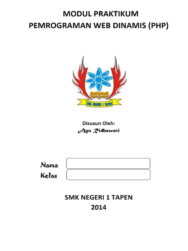 Modul Praktikum Pemrograman Web Dinamis (PHP) PDF | PDF Modul Praktikum Pemrograman Web Dinamis (PHP) PDF | PDF