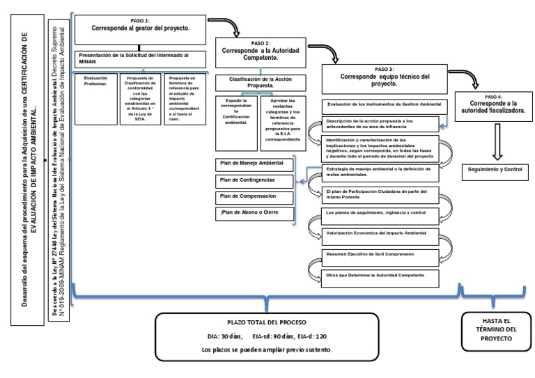 Esquema Del EIA | PDF | Evaluación de impacto ambiental | Gobierno