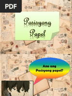Position Paper Outline (Tagalog) | PDF