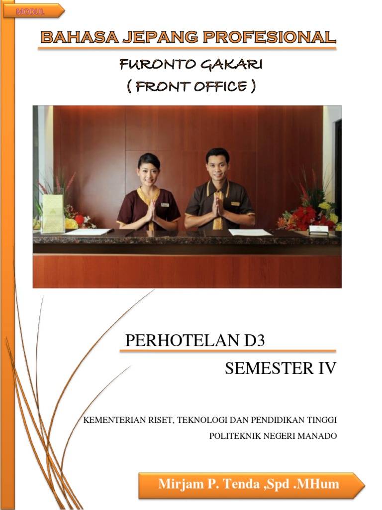 Modul Bahasa Jepang Perhotelan | PDF