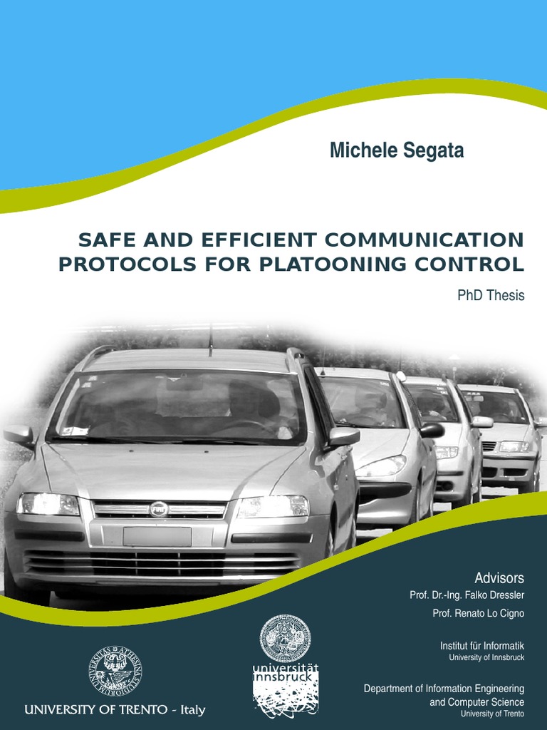 Safe and Efficient Communication Protocols For Platooning Control | PDF ...