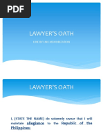 New Lawyers Oath - Philippines | PDF | Politics | Social Science