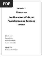 5 Halimbawa NG Lantay Na Pangungusap | PDF