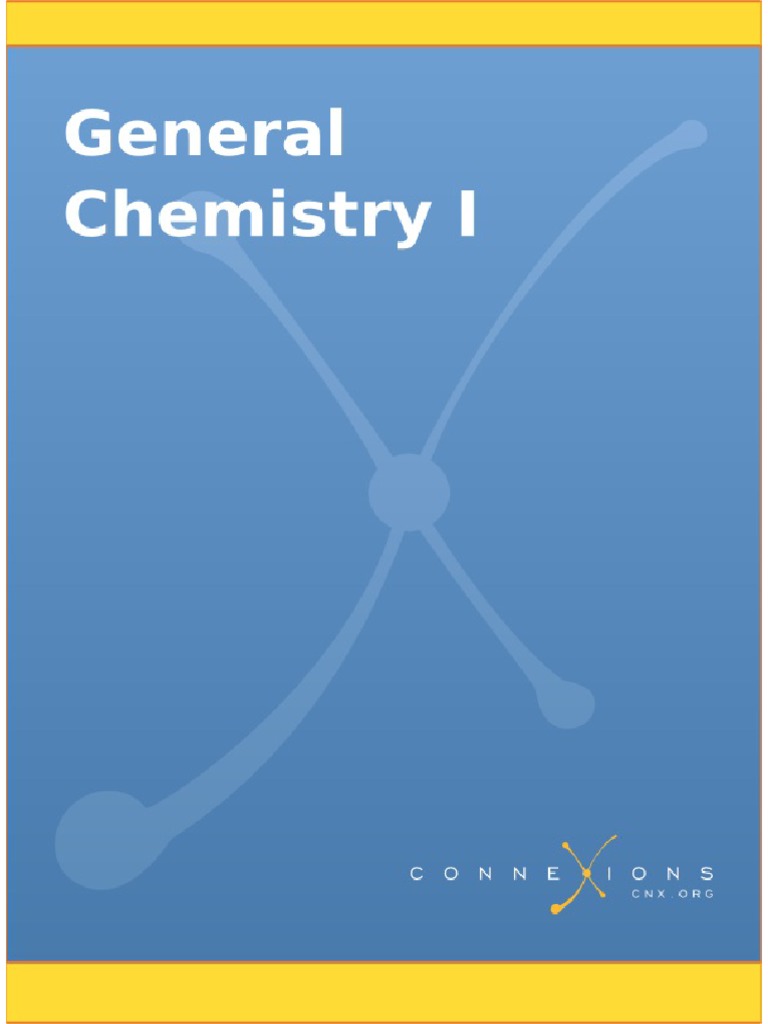 General Chemistry I | PDF | Molecules | Mole (Unit)