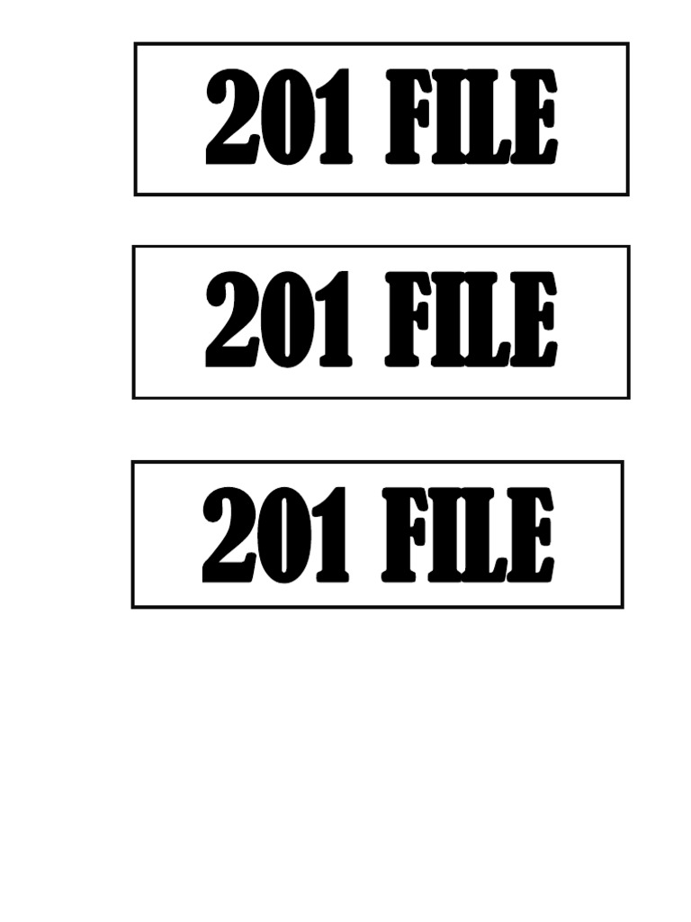 201 File Coverpage | PDF