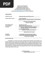 Case Folder Checklist | PDF | Arrest | Crime Scene