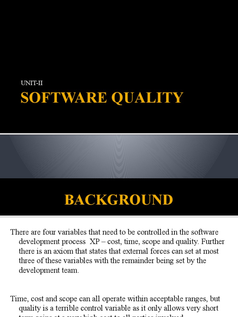 Software Quality | PDF | Reliability Engineering | Usability