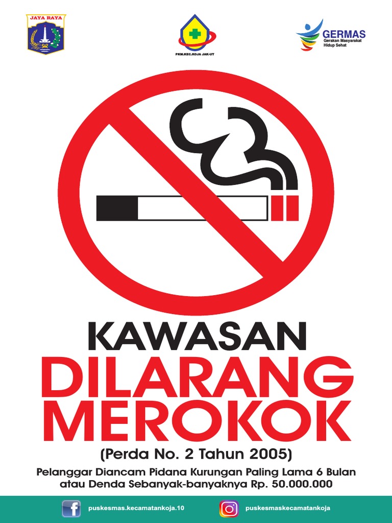 Poster Kawasan Dilarang Merokok | PDF