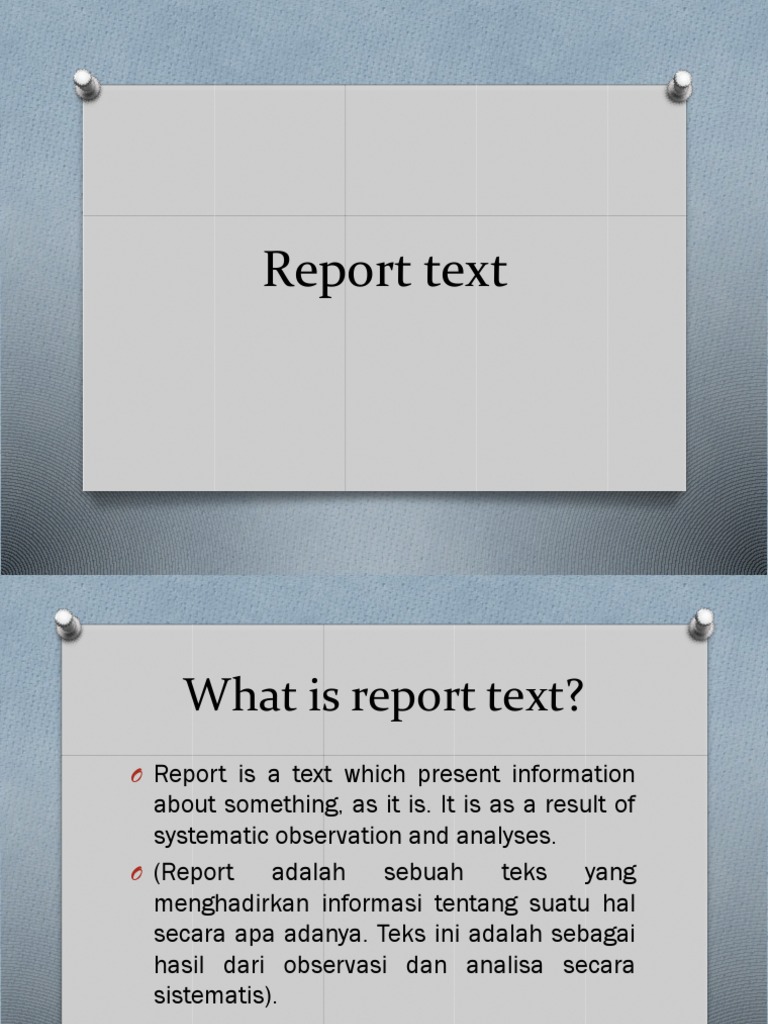 Report Text Kls 9 | PDF | Fish | Linguistic Morphology