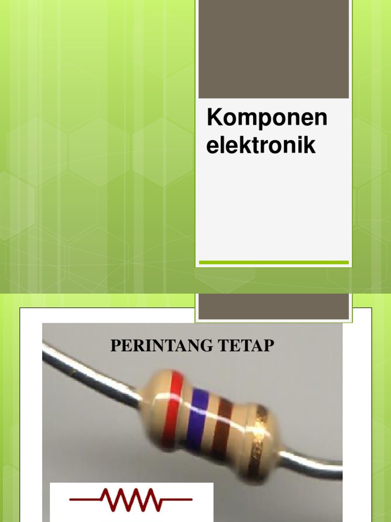 Komponen Elektronik RBT THN 5 | PDF