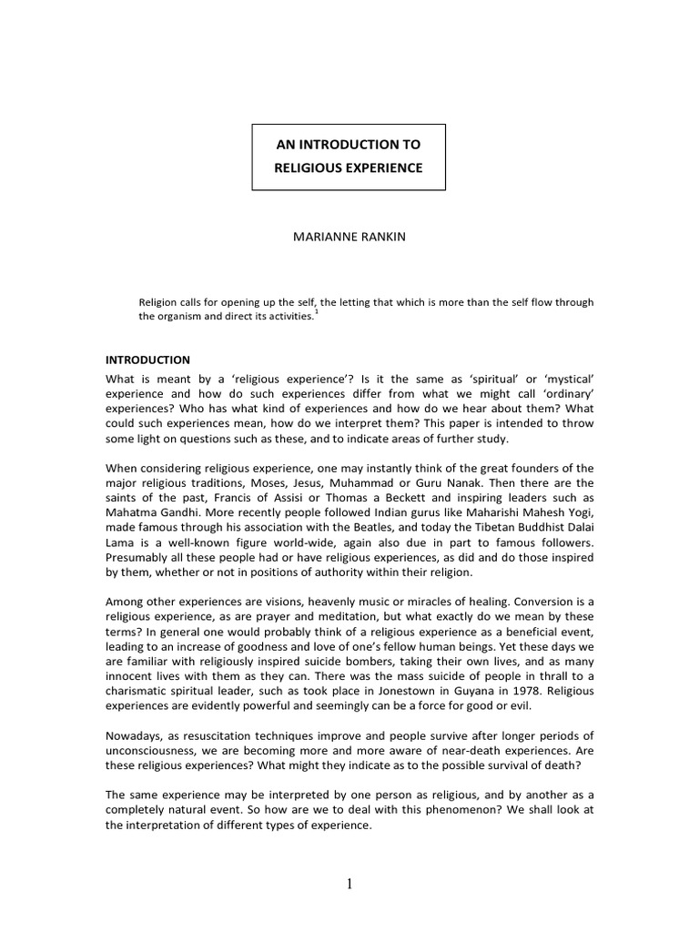 Religious PDF | Download Free PDF | Religious Experience | Prayer