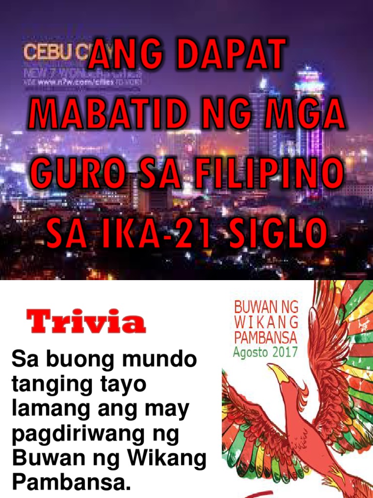 Ang Dapat Mabatid | PDF