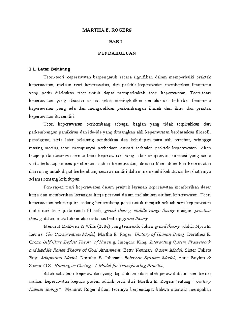 Martha e Rogers | PDF